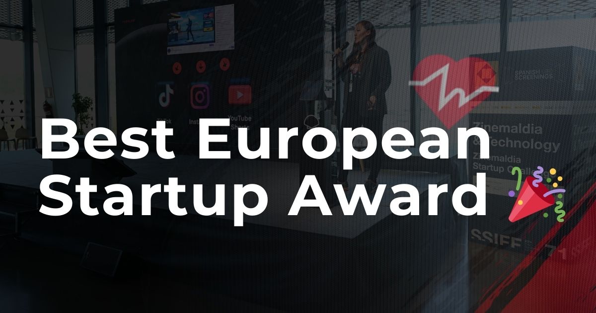 HypeRate.io has won best European Startup at Zinemaldia Startup Challenge 2023